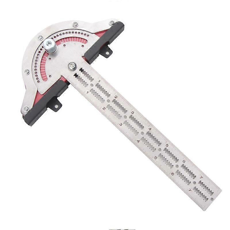 Protractors - 10 Inch Stainless Steel Protractor Woodworking Edge Ruler ...