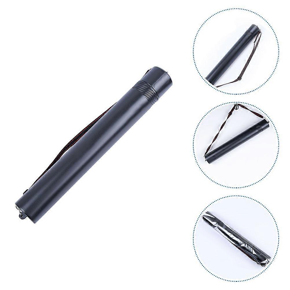 Toolet Paper Black Drafting Tube Expandable Art Tube Art Drawing Tube ...