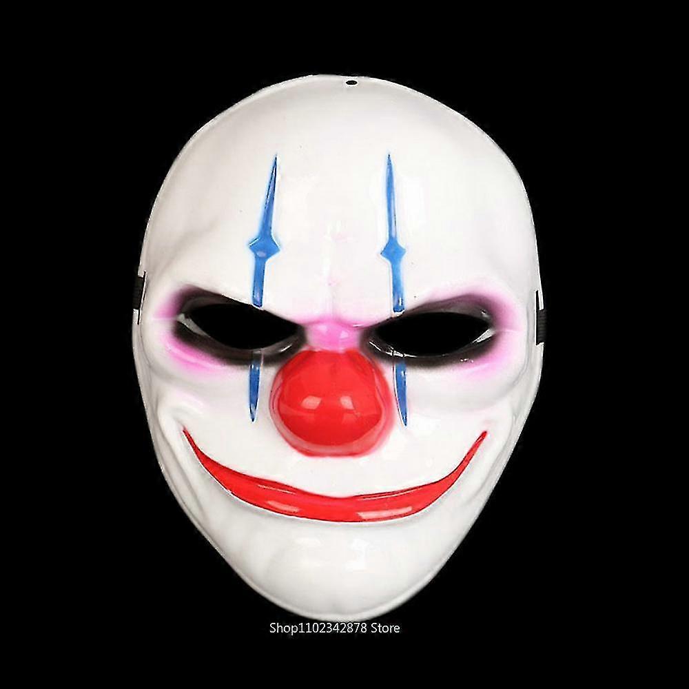 Scary Clown Mask Payday 2 Us Flag Clown Masks Masquerade Carnival Party ...