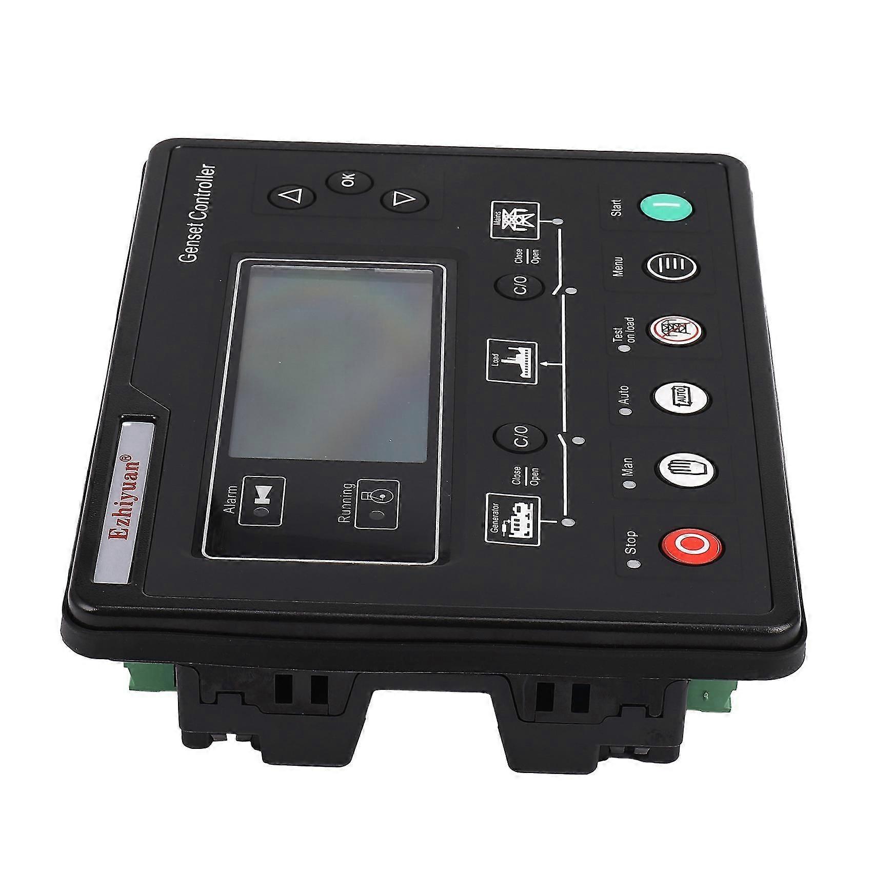 SL6120U AMF Generator Set Controller LCD Automatic Start Genset Ats Control Box Terminal Charge ...