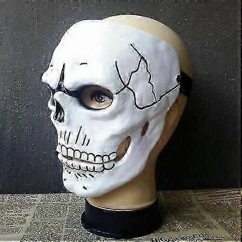 Skull Mask White Day Of The Dead Spectre James Fancy Costume Bond ...