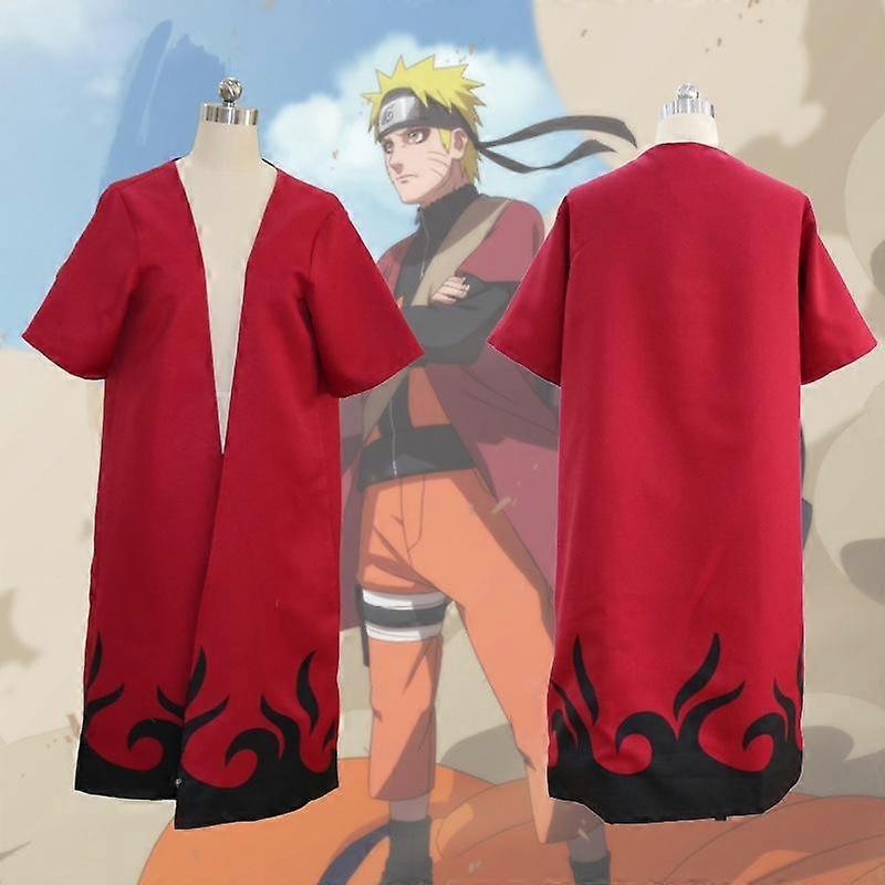 Anime Naruto Cosplay Cloaks Yondaime Hokage Namikaze Minato Uniform ...