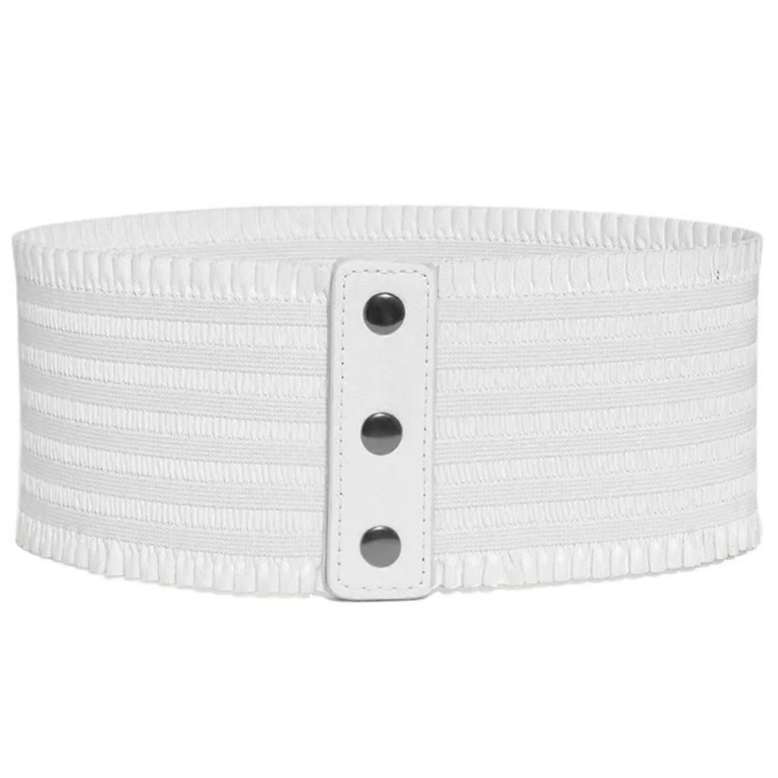 Stretchy Waist Chain Snap Button Cowgirl Belt for Women Proms Stage and ...