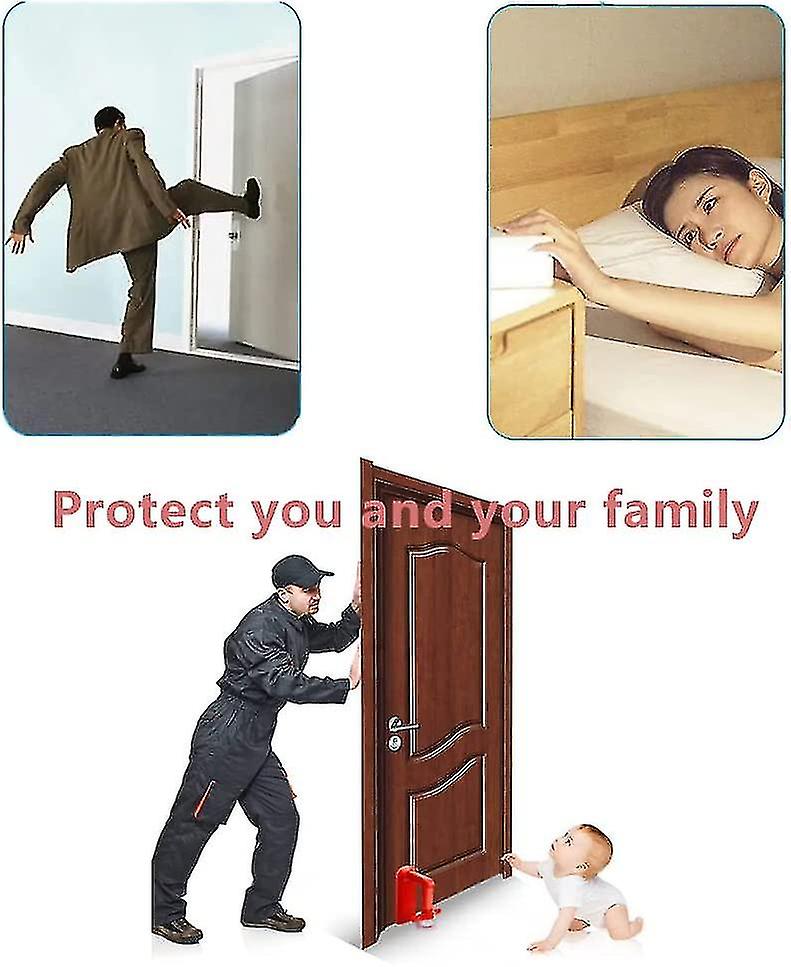 Anti-theft Door Blocker Portable Door Security Lock Compatible Hotel ...