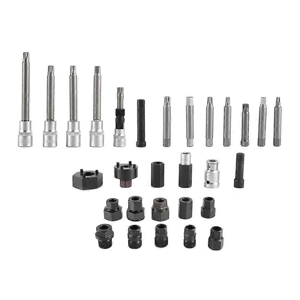 30pcs Alternator Hand Tool Set Freewheel Pulley Remover Disassembly ...