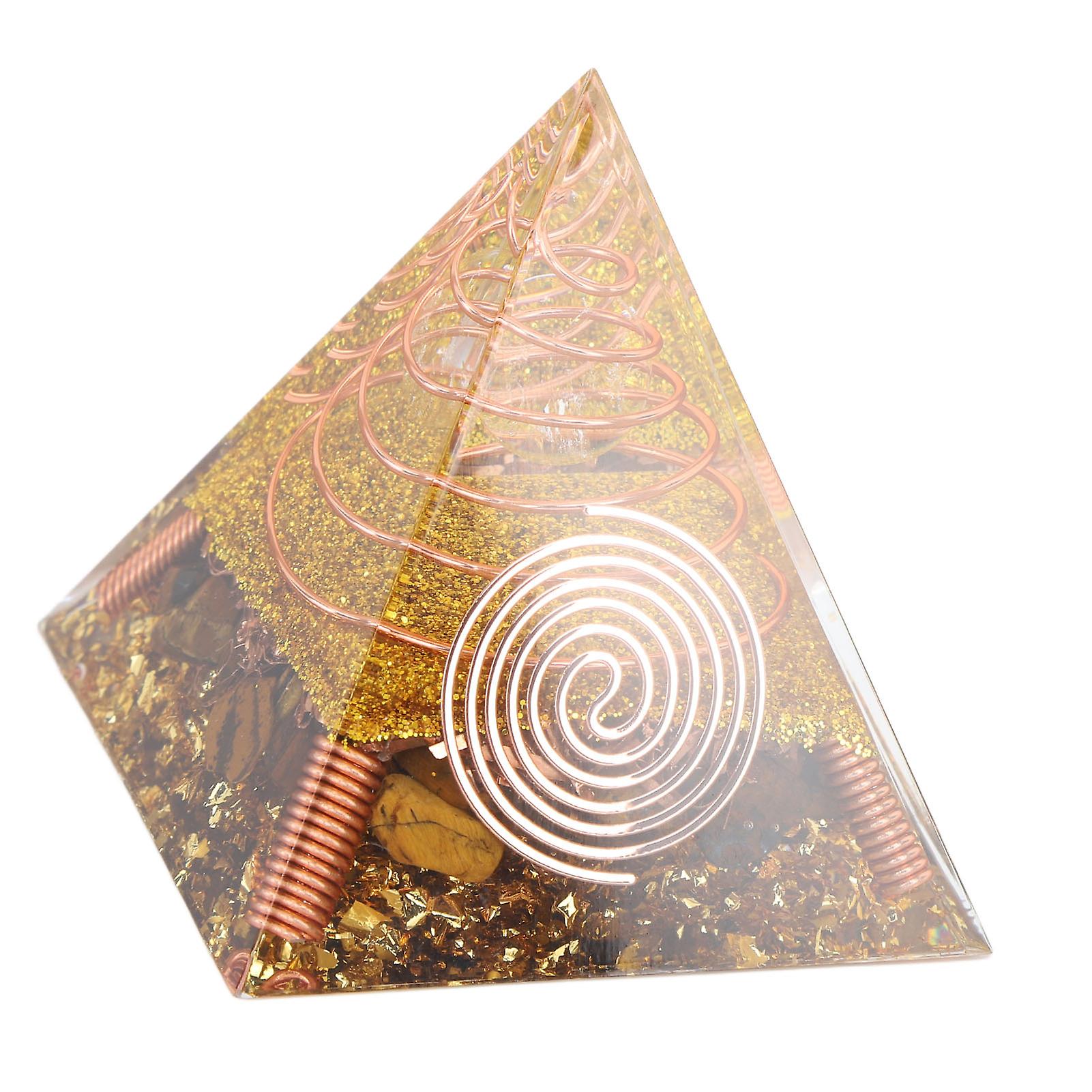 6cm Mini Copper Pyramid for Stress Relief, Energy Boost, Yoga ...