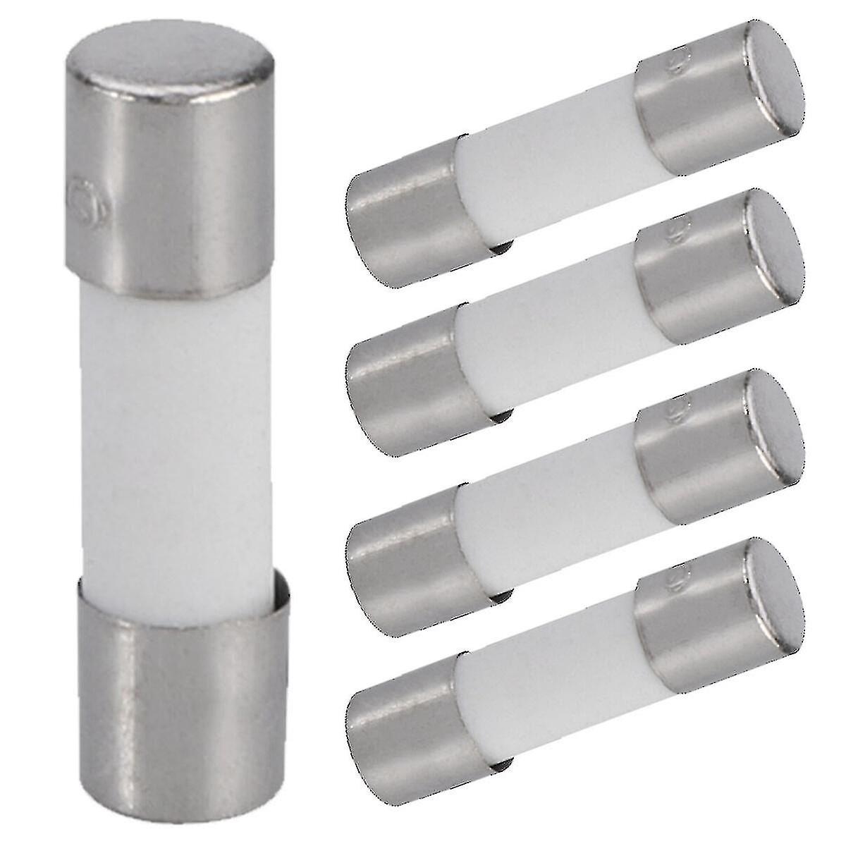 5 Pcs 6.3a 250v Fuse 250v 6.3a Fuse 250v 6.3a Ceramic Fuse 6.3a Fuse ...