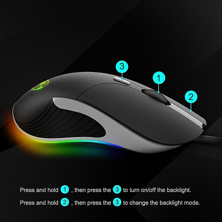 iMICE X6 Wired Mouse 6-button Colorful RGB Gaming Mouse | Fruugo UK