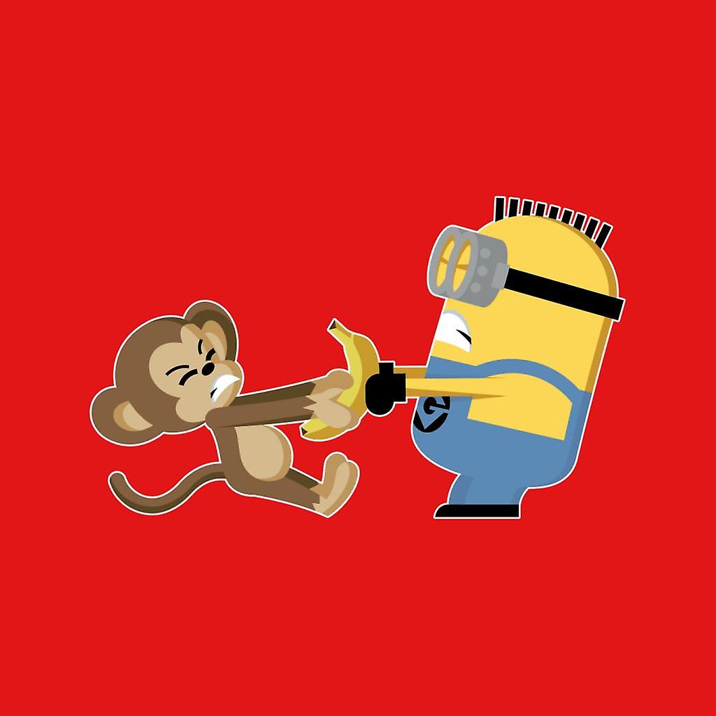 Despicable Me Minion Monkey Banana Battle Men's T-Shirt | Fruugo US