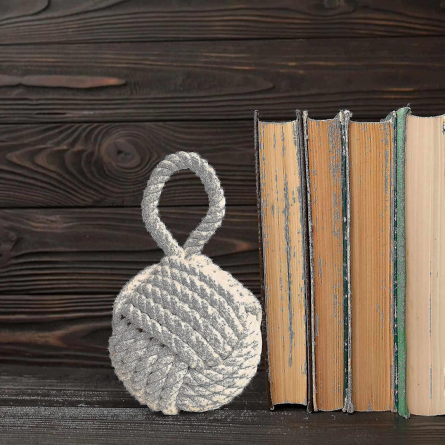 Rope Door Stop Weighted Door Stop Knotted Nautical Door Stop | Fruugo UK