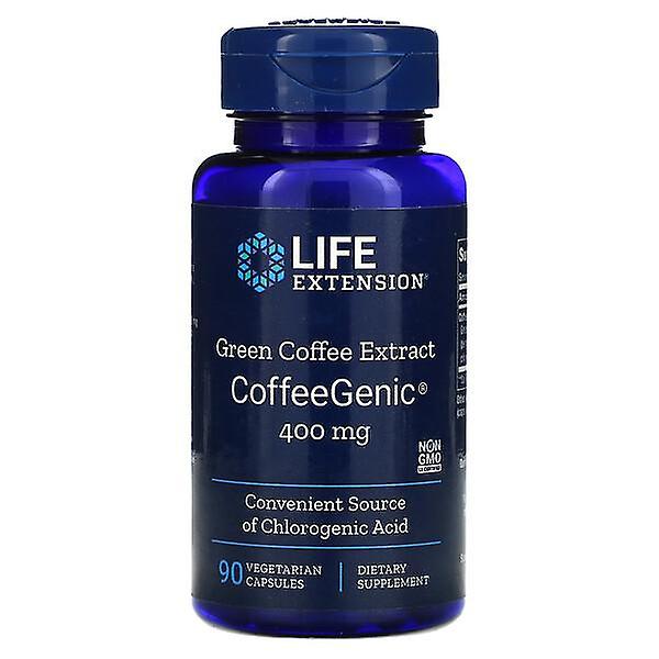 Life Extension, CoffeeGenic, Green Coffee Extract, 400 mg, 90 ...