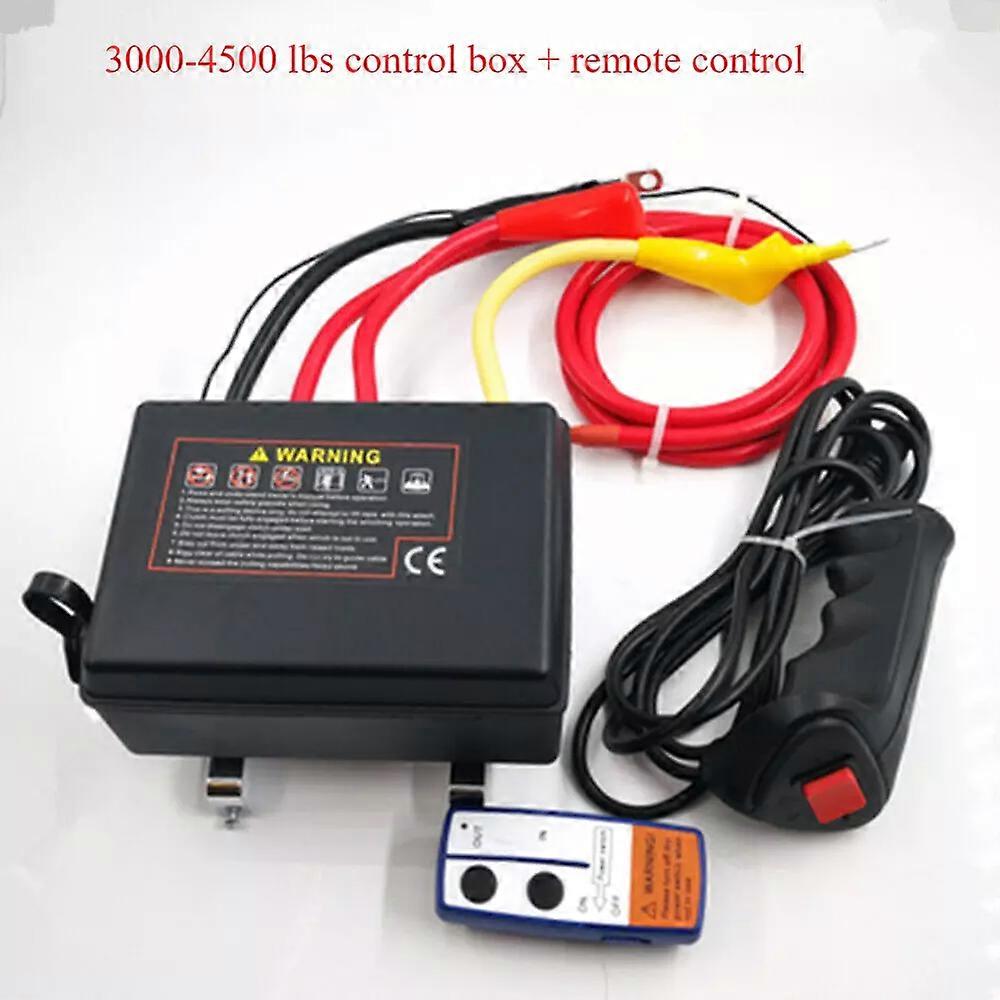 Winch Control Box With Wireless Remote Control Off-Road Winch ...