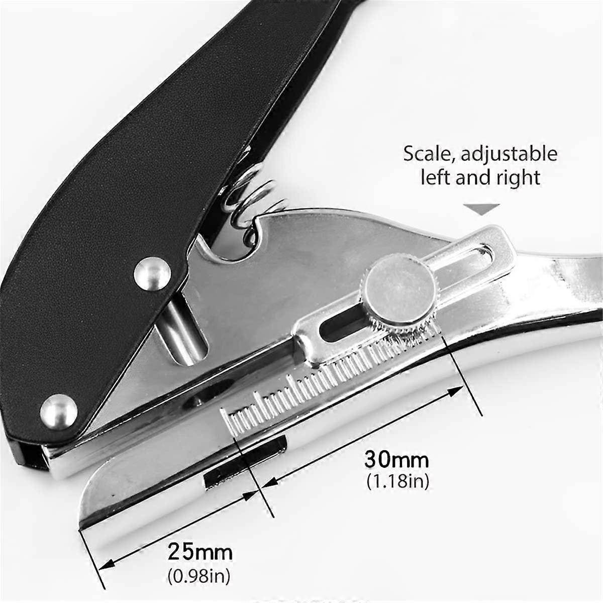 Hole Punch 5/16 Inch-8mm Single Punch,5Pcs Heavy Duty Puncher Single,Paper Portable Hand Held ...