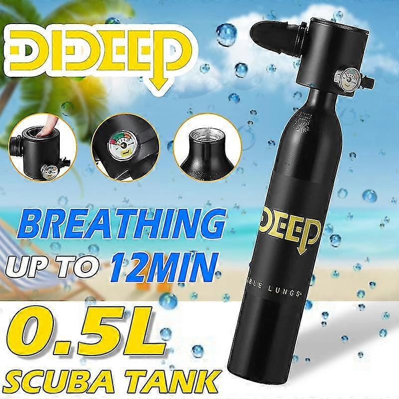 0.5l Scuba Tank Diving Oxygen Tank Underwater Respirator Diving ...