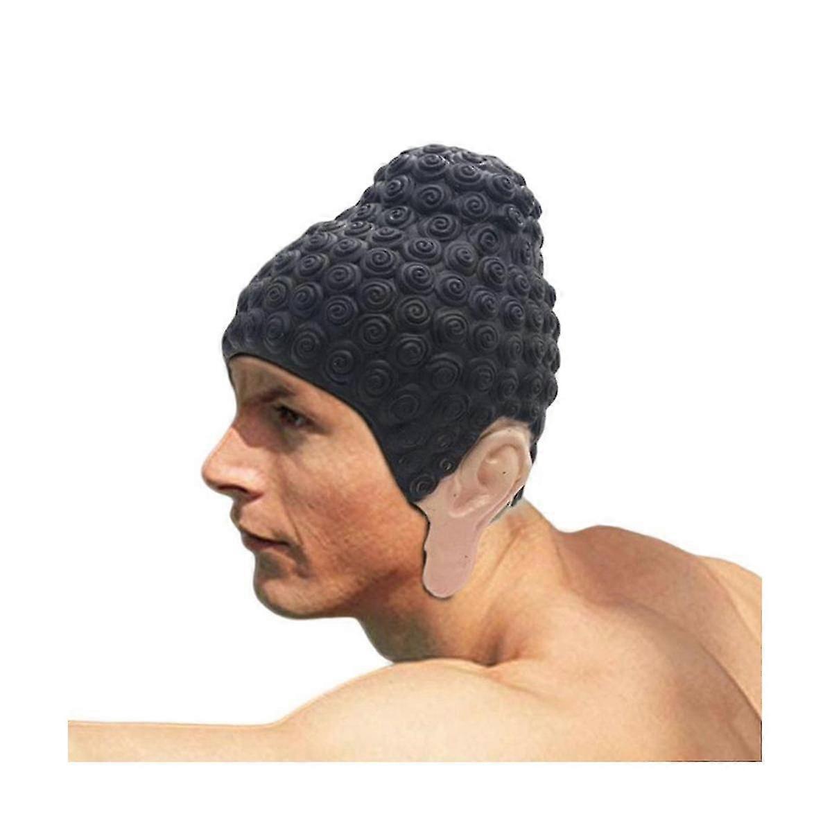 Swimming Caps Tathagata Buddha Shape Durable Nonslip Flexible Latex ...