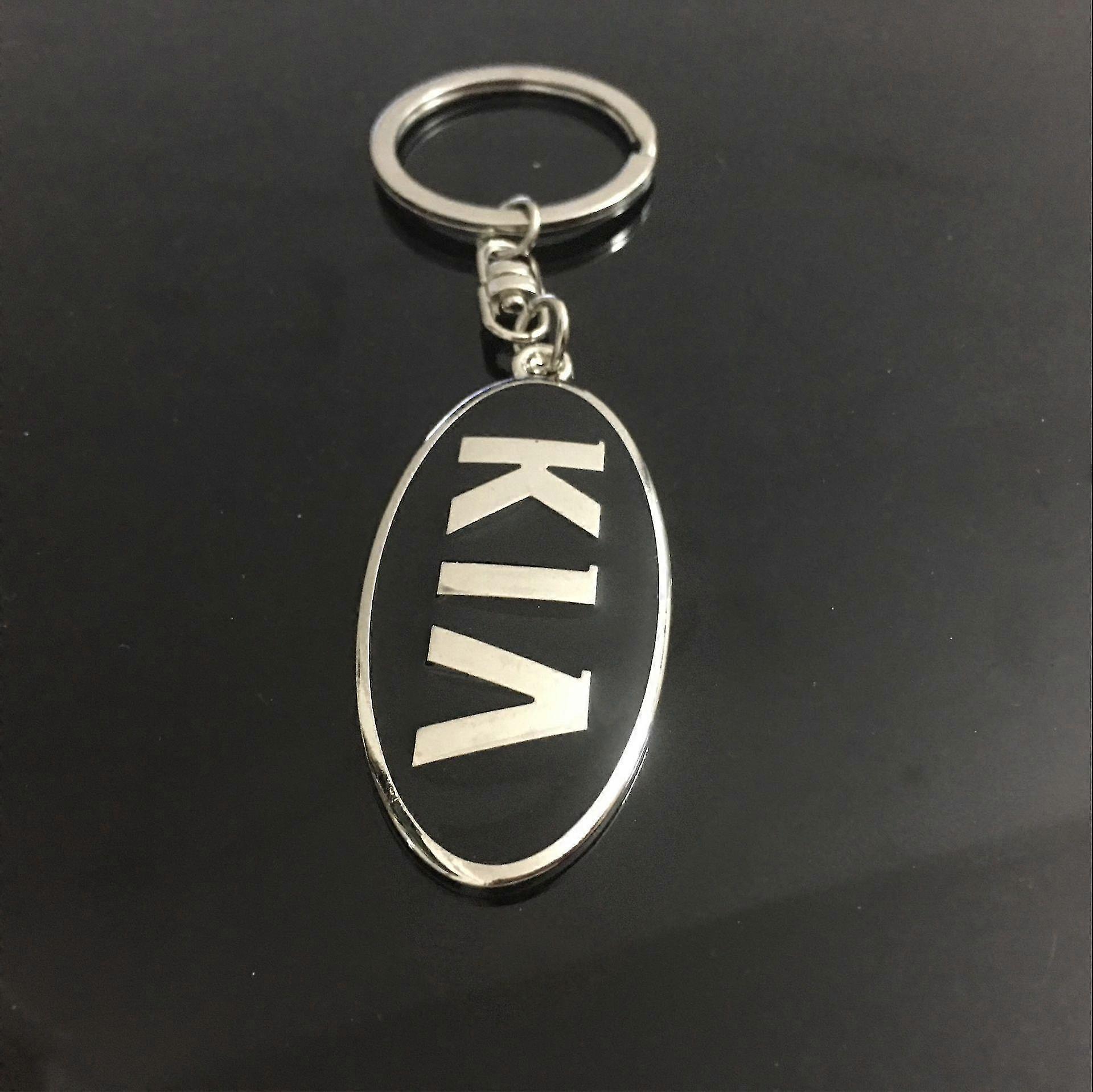 New Metal Epoxy Kia Logo Keychain | Fruugo UK