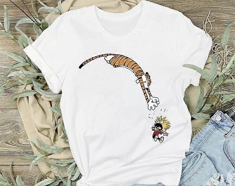 Funny Calvin And Hobbes Comic Strip T-Shirt, Bill Watterson Comic Shirt ...