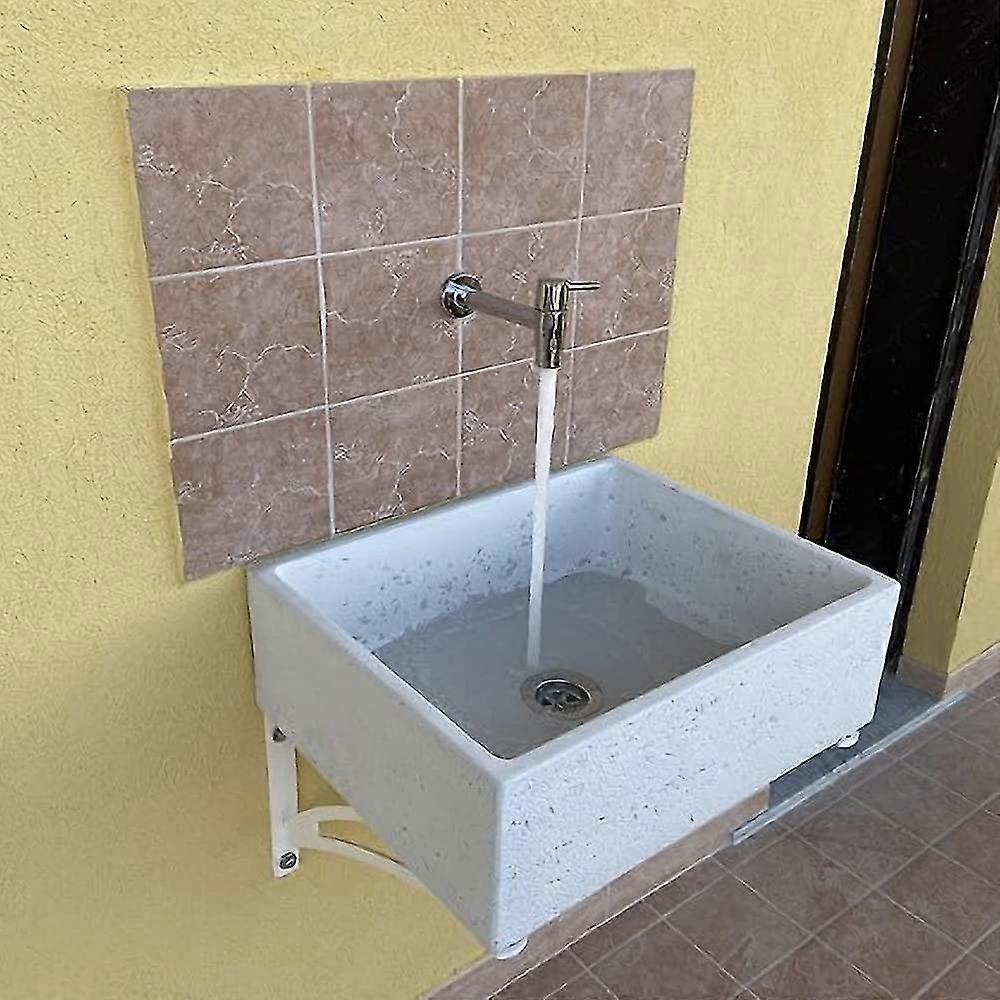 Mop Pool Faucet, Black Wall Mount Faucet, Wall Tap, Cold Water Faucet ...