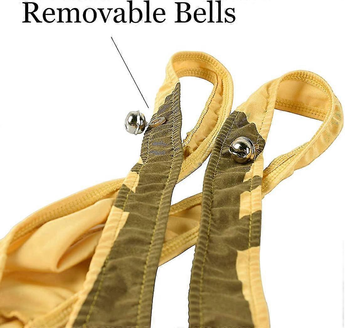 Christmas Gag Gift Reindeer Underwear Mankini Men Thong Suits With ...