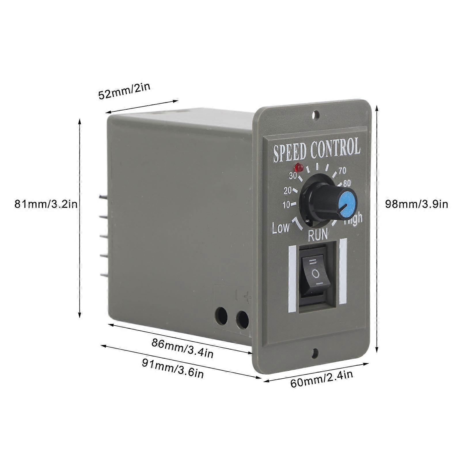 DC Motor Speed Controller Governor Control Switch CW/CCW 12V/24V/36V ...