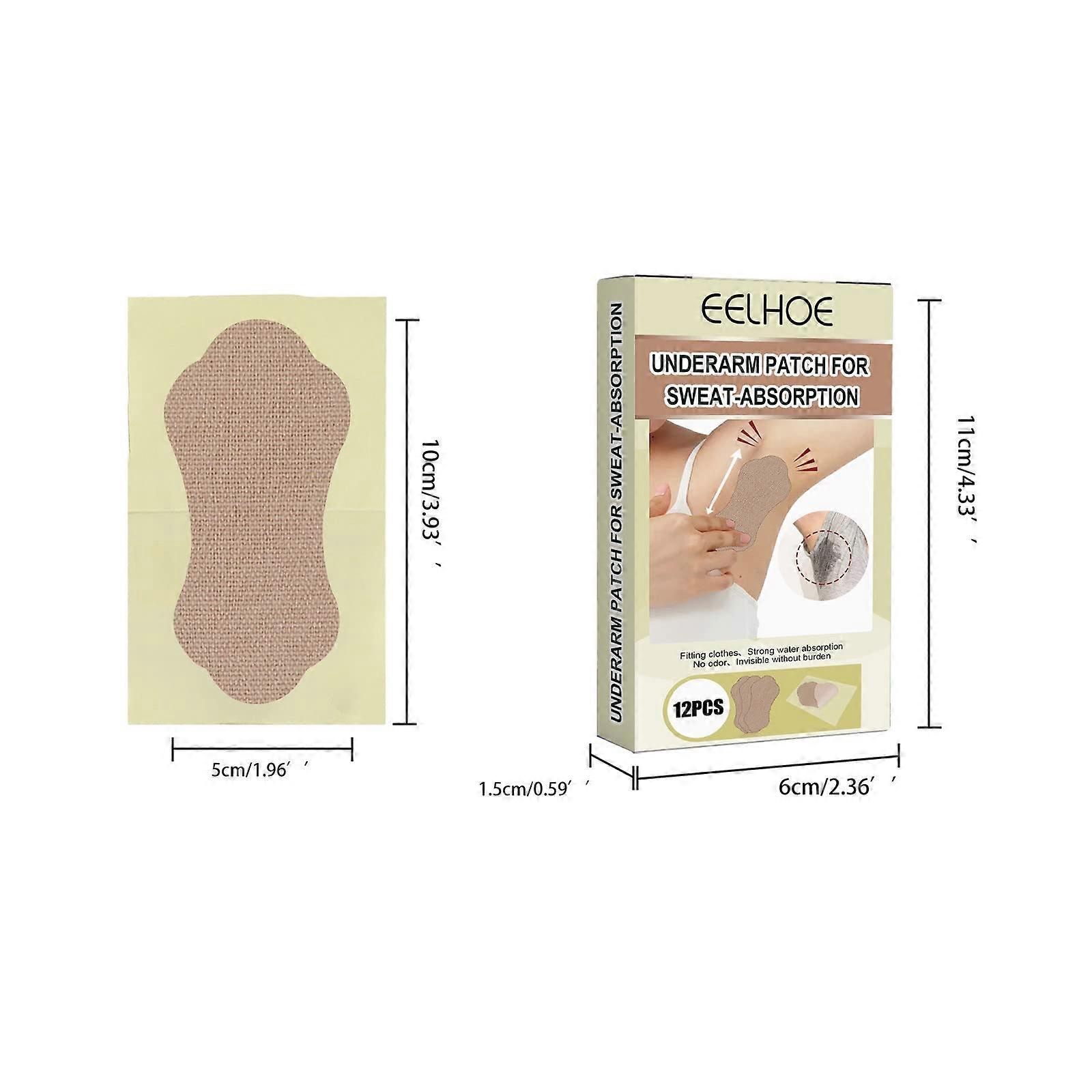 Underarm Pads for Men Women, Pack of 24 Disposable Antiperspirant ...