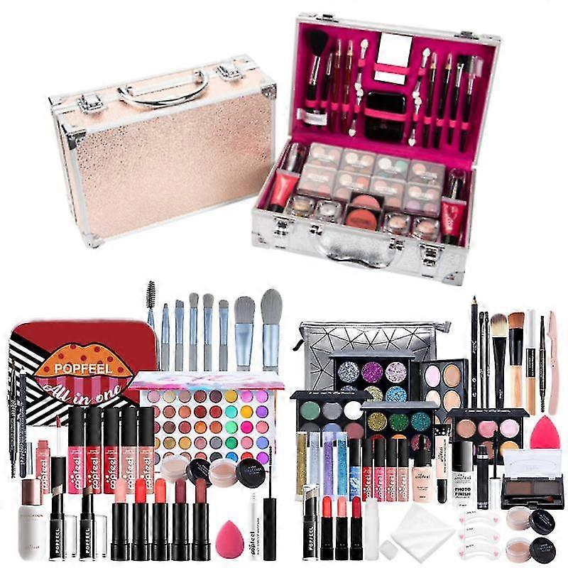 8-56pcs Makeup Set Full Professional Makeup Kit Eyeshadow Blush ...