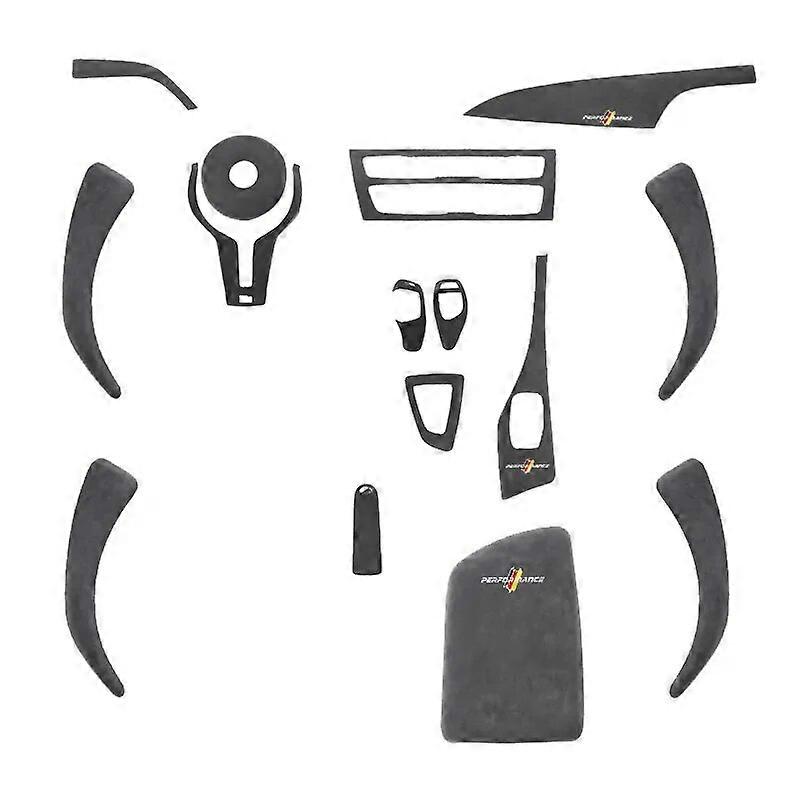 For BMW F20 F21 F22 F23 Series 1 2 Made of Alcantara Wrap Center ...