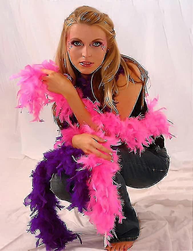 Feather Boas With Heart Rimless Sunglasses4 Ft Chandelle Feather Boa ...