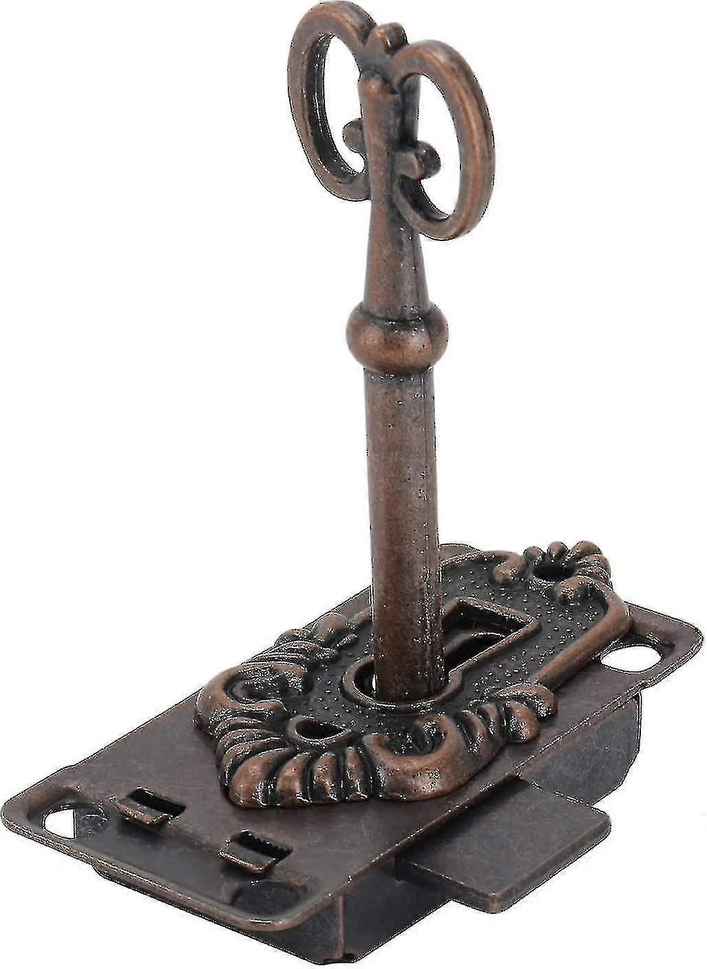 Vintage Cabinet Door Lock, Cabinet Lock Antique Furniture Lock With Key ...