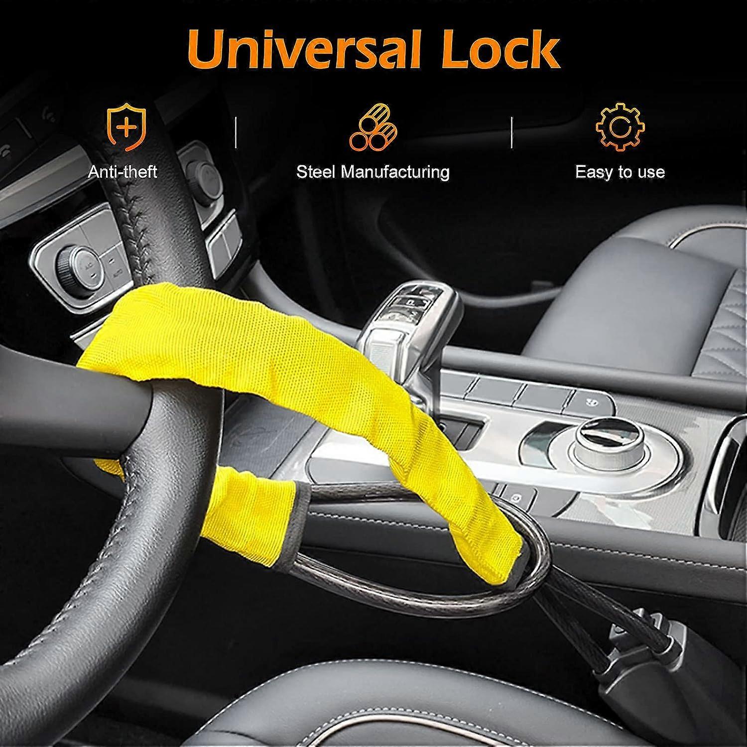 Anti Theft Car Steering Wheel Lock Blocks, Anti Theft Auto Security ...