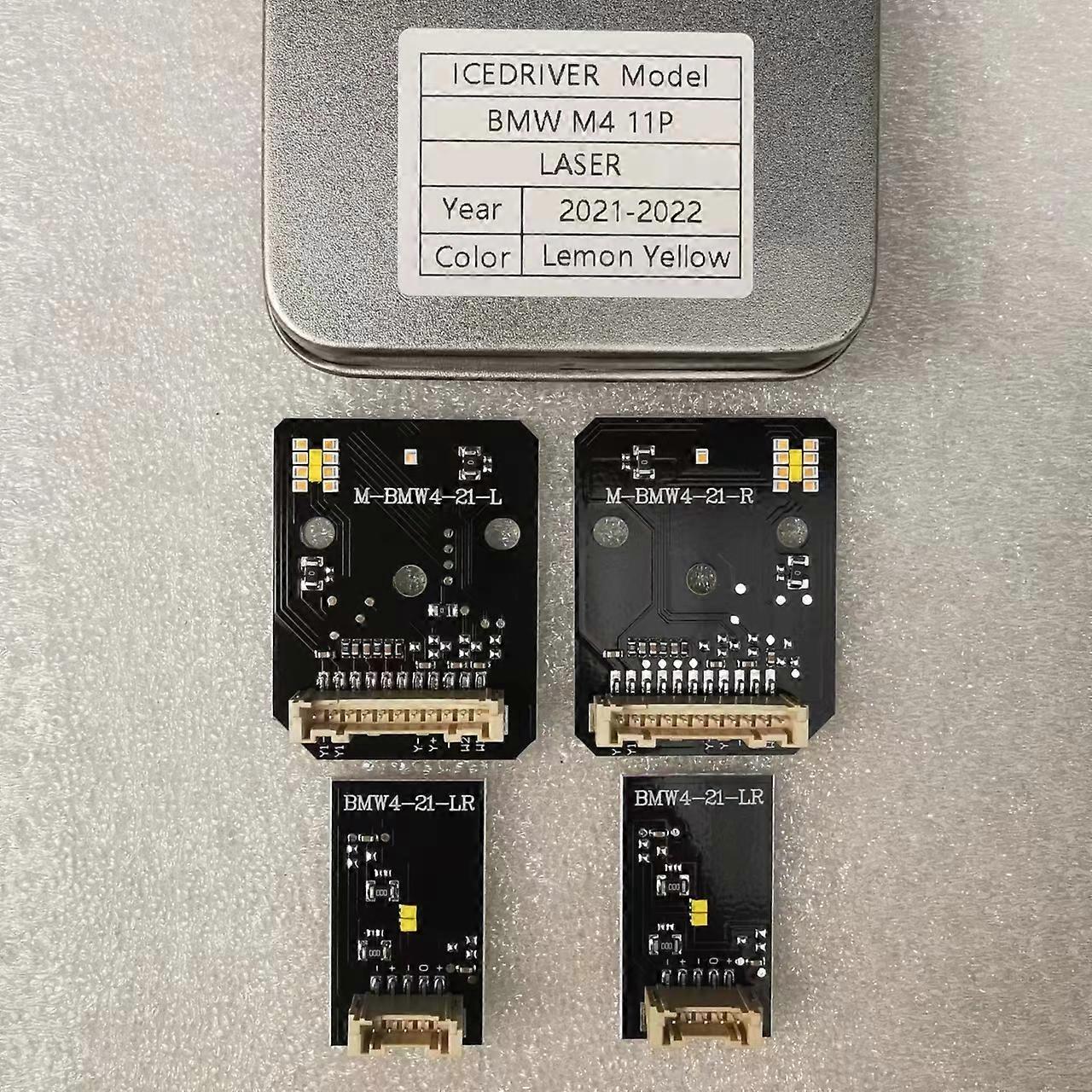 Icedriver for BMW M3 M4 CSL 4 series DRL RGBW multicolor LED boards G80 ...