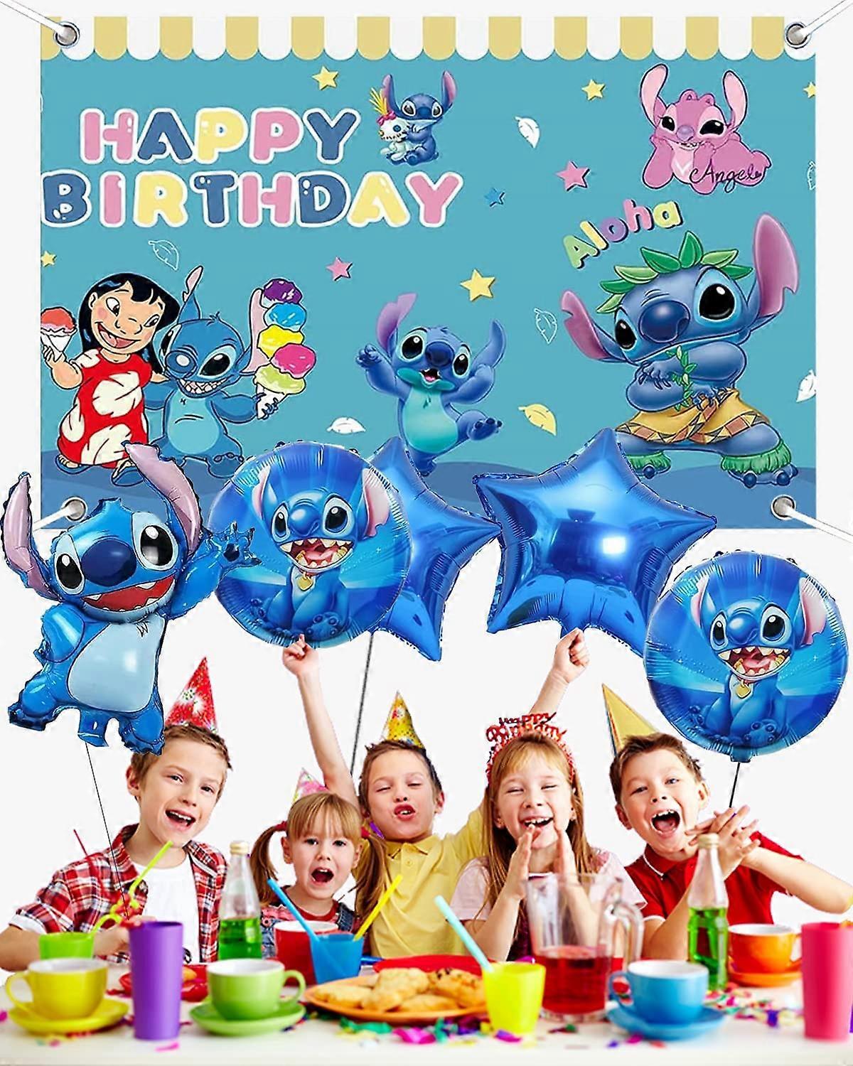 Lilo and Stitch Themed Party Banners and 5 Pieces of Lilo and Stitch ...