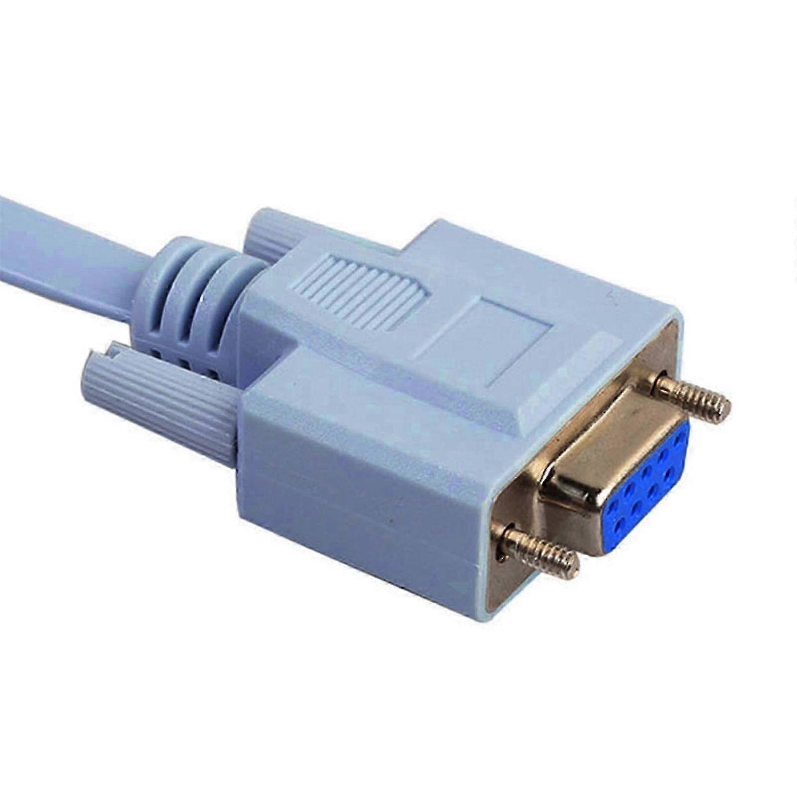 Console Cable Db9-rj45 Switch Line 9-pin Network Adapter Cable For ...