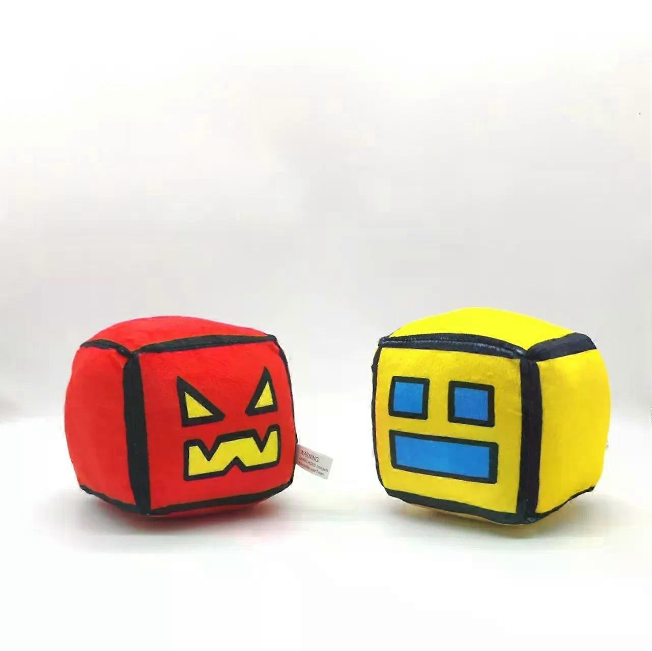 Gaibosi Geometry Plush Toy,Cube Volume Wood Stuffed Animal Plushie Doll ...