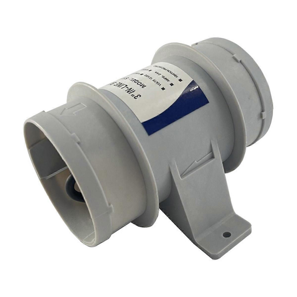 3 Inch In-Line Blowers Boat Bilge Blower Cool Fan Marine Cabin ...