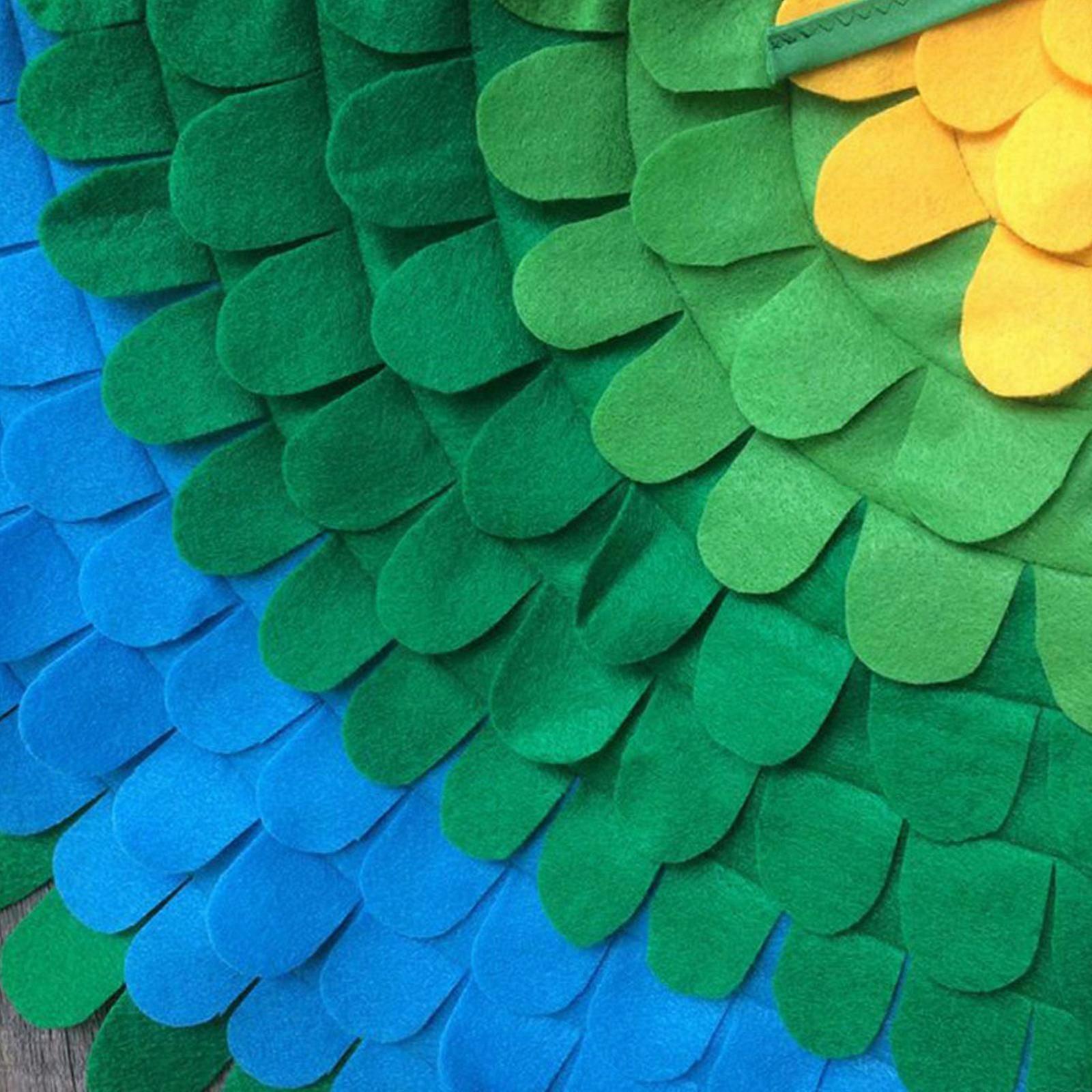 Bird Shawl Cape Owl Peacock Wings Bird Costume With Mask Party Cosplay ...