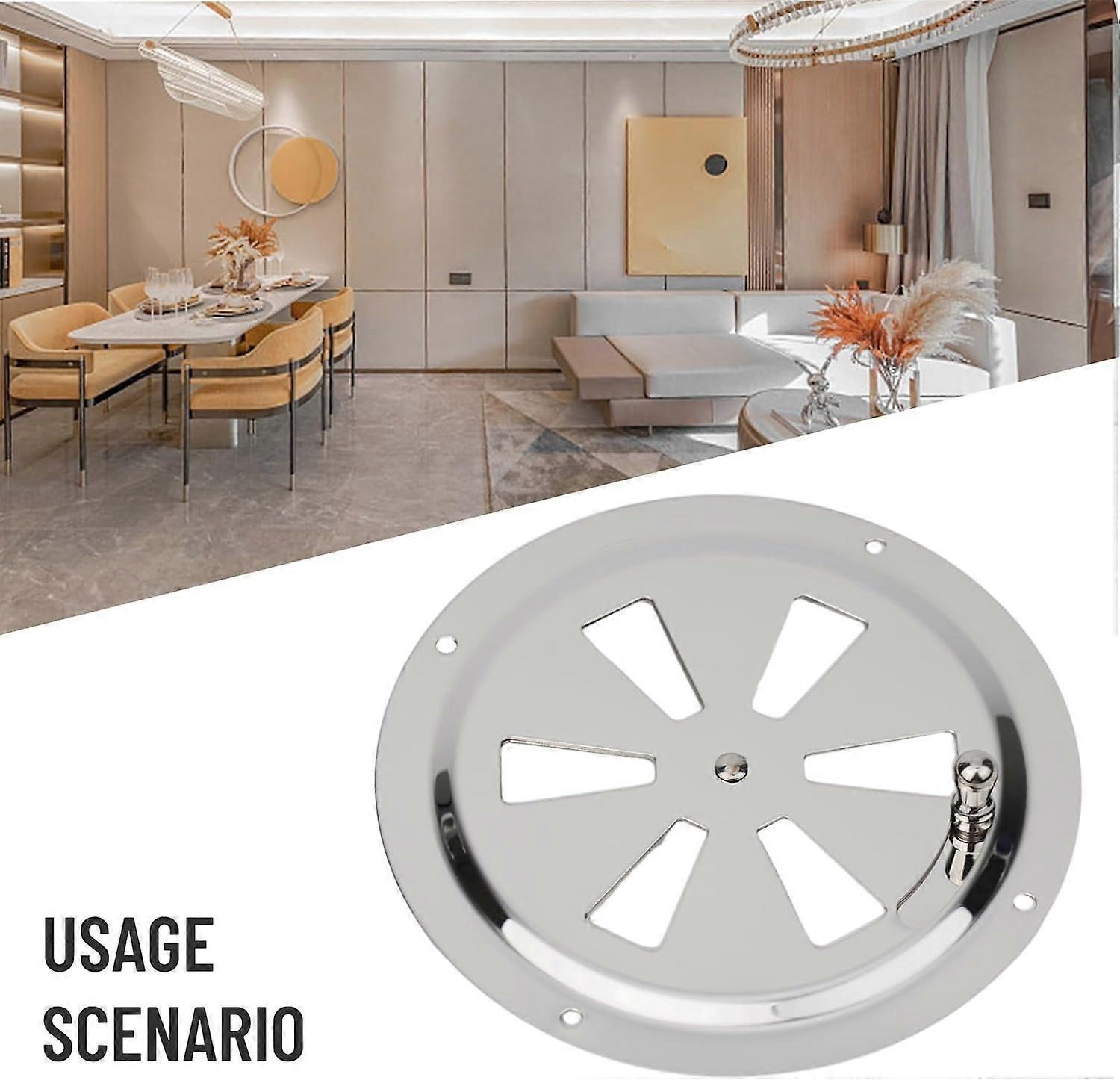 Slim Stainless Steel Vent Panel Marine-Grade User-Friendly Adjustable ...