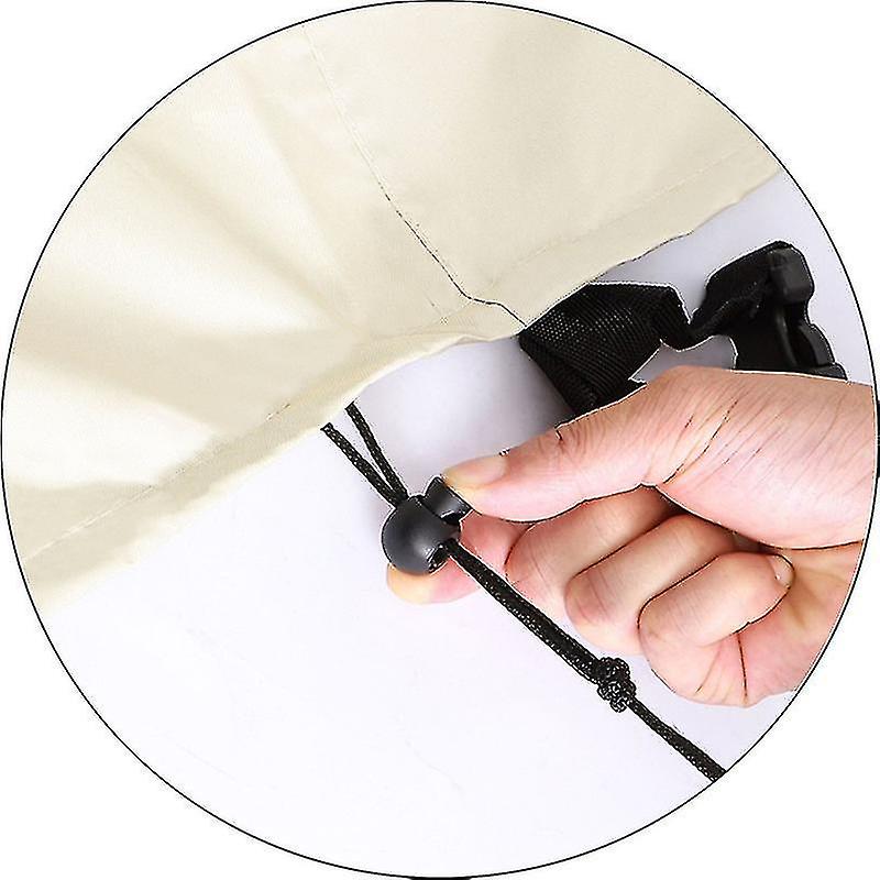 420d Beige Outdoor Waterproof Oxford Cloth Furniture Cover With ...