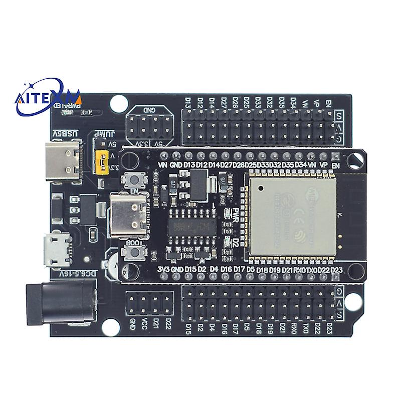 Esp32 Development Board Type C Usb Ch340c Wifibluetooth Ultra Low Power Dual Core Esp32 Devkitc