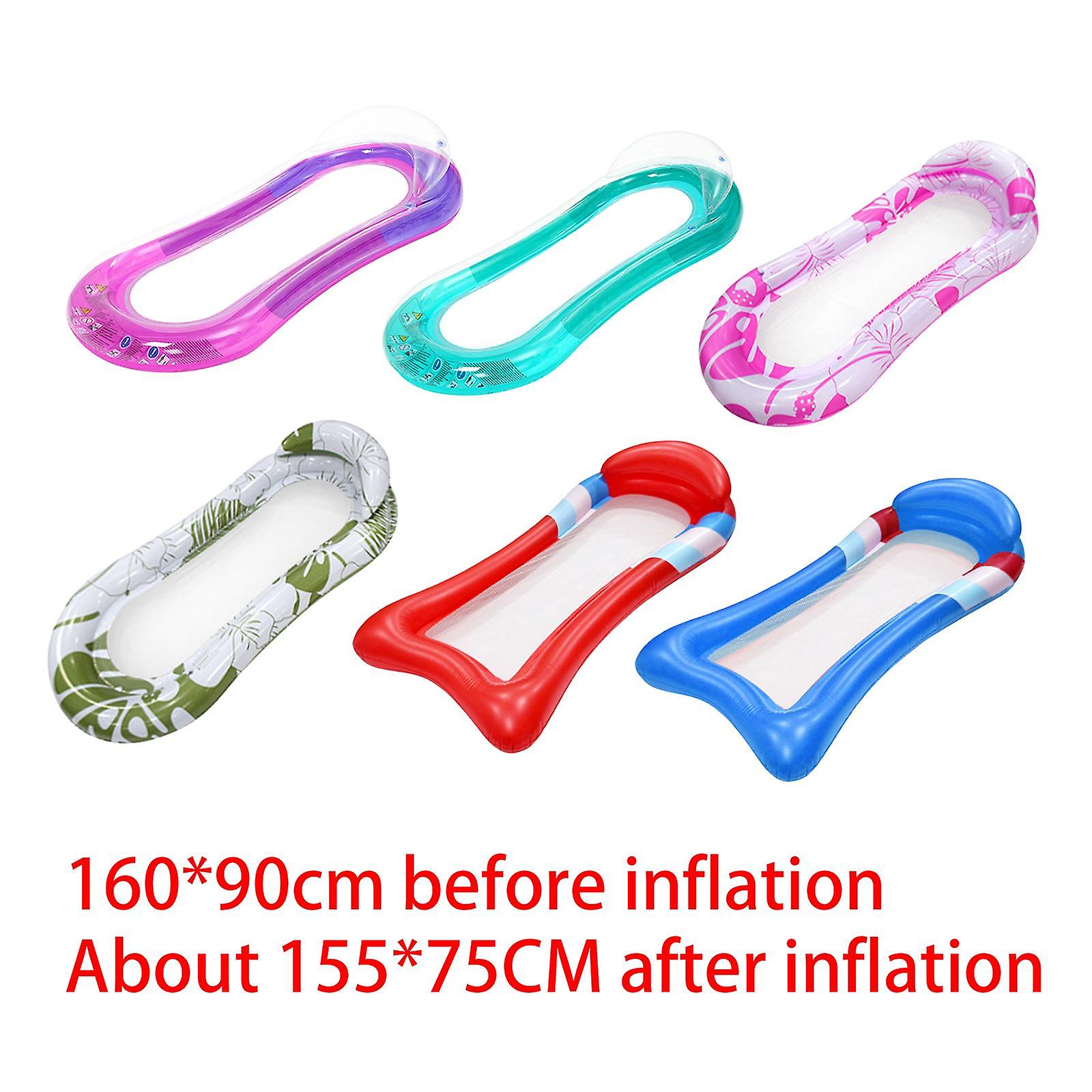 Inflatable Pool Floats Pool Raft Swimming Pool Lounger for Beach Kids ...