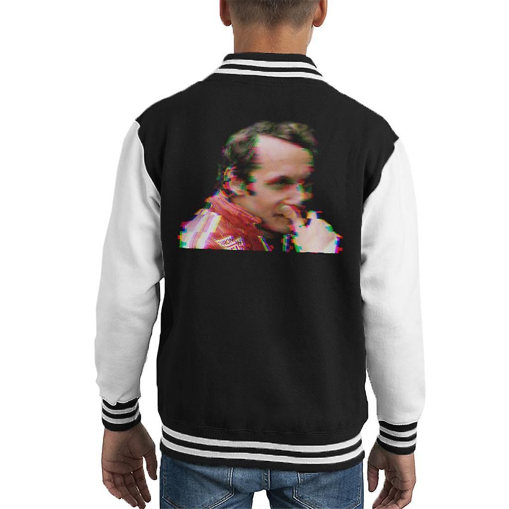 Motorsport Images Niki Lauda German GP 1976 Glitch Effect Kid's Varsity ...