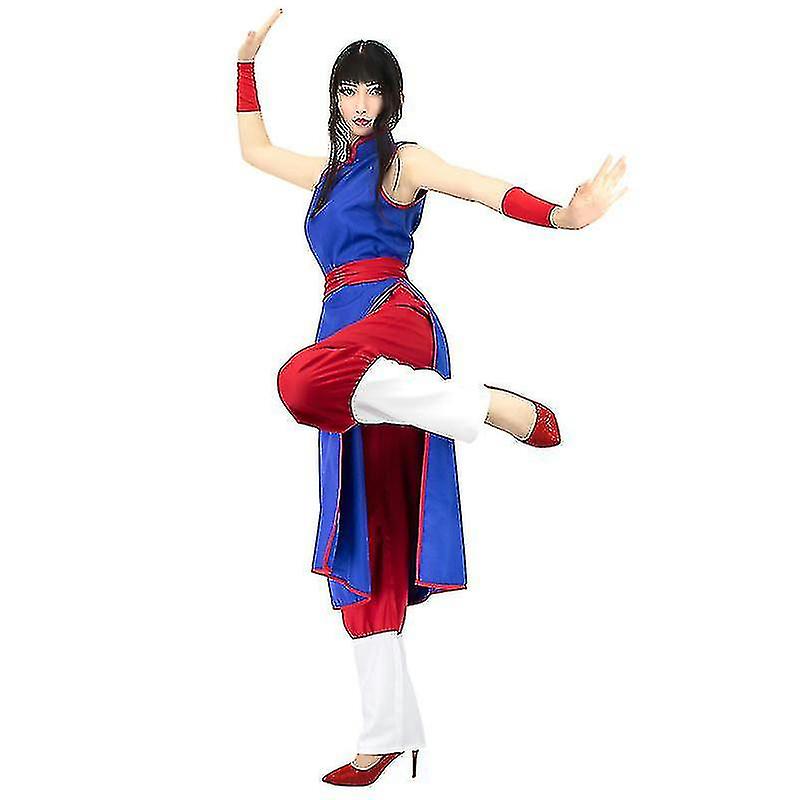Anime Chichi Cosplay Costume Adult Costume Dress Chinese Kung Fu Set ...