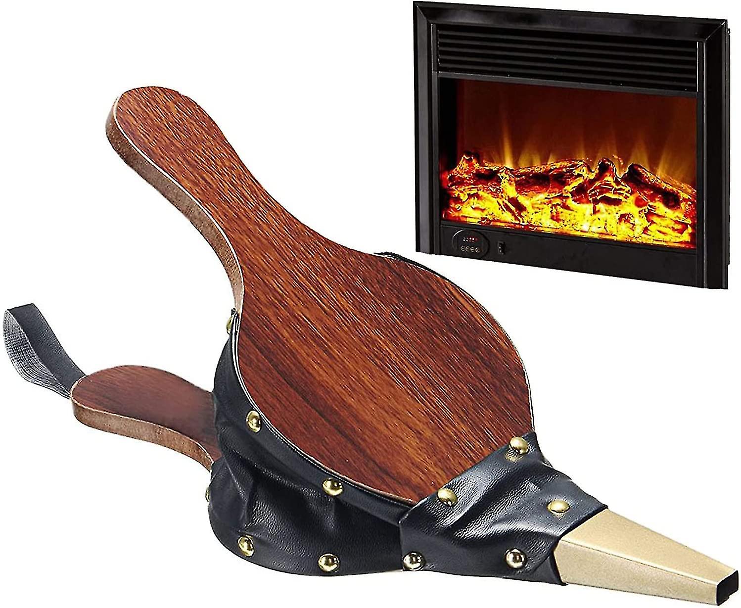 Fireplace Bellows, Wooden Air Blower, Fireplace Blower, Manual ...