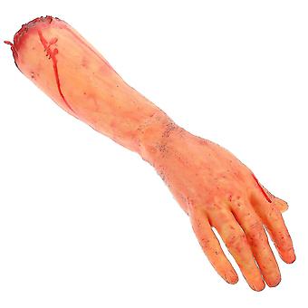 Halloween Party Separated Arm Prop Realistic Broken Arm Decor Fake ...