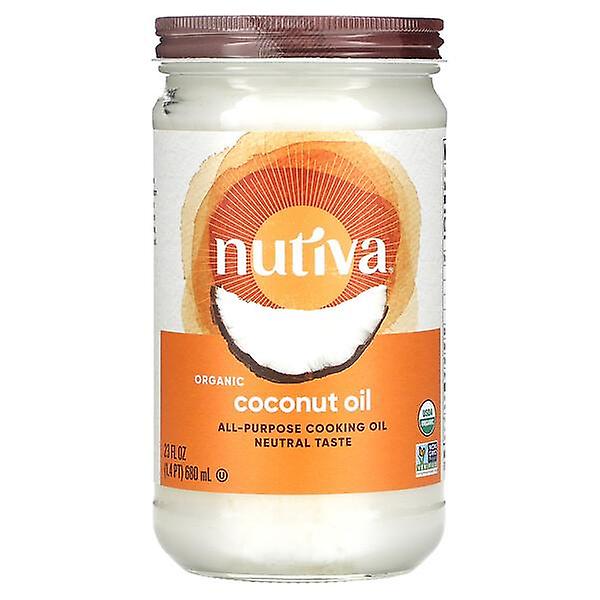 Nutiva, Organic Coconut Oil, 23 fl oz (680 ml) | Fruugo UK