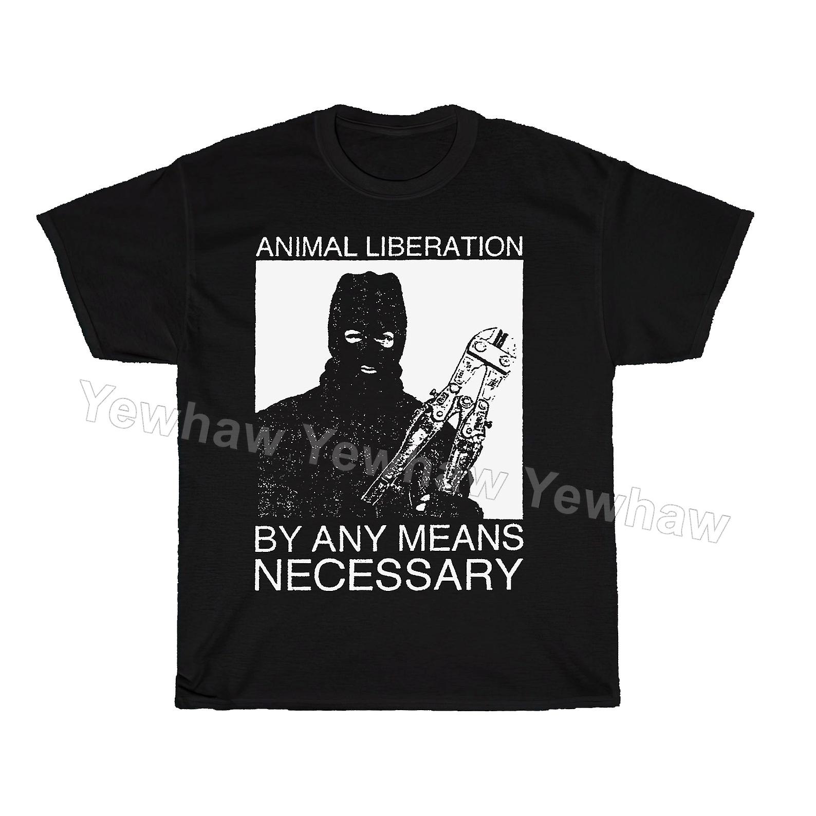 Animal Liberation Class War Anarchy T-shirt | Fruugo UK
