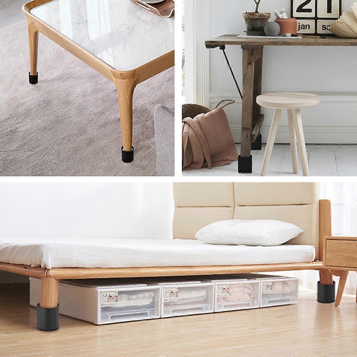 Booster bed legs set of 4 carbon steel, furniture Risers add height of ...