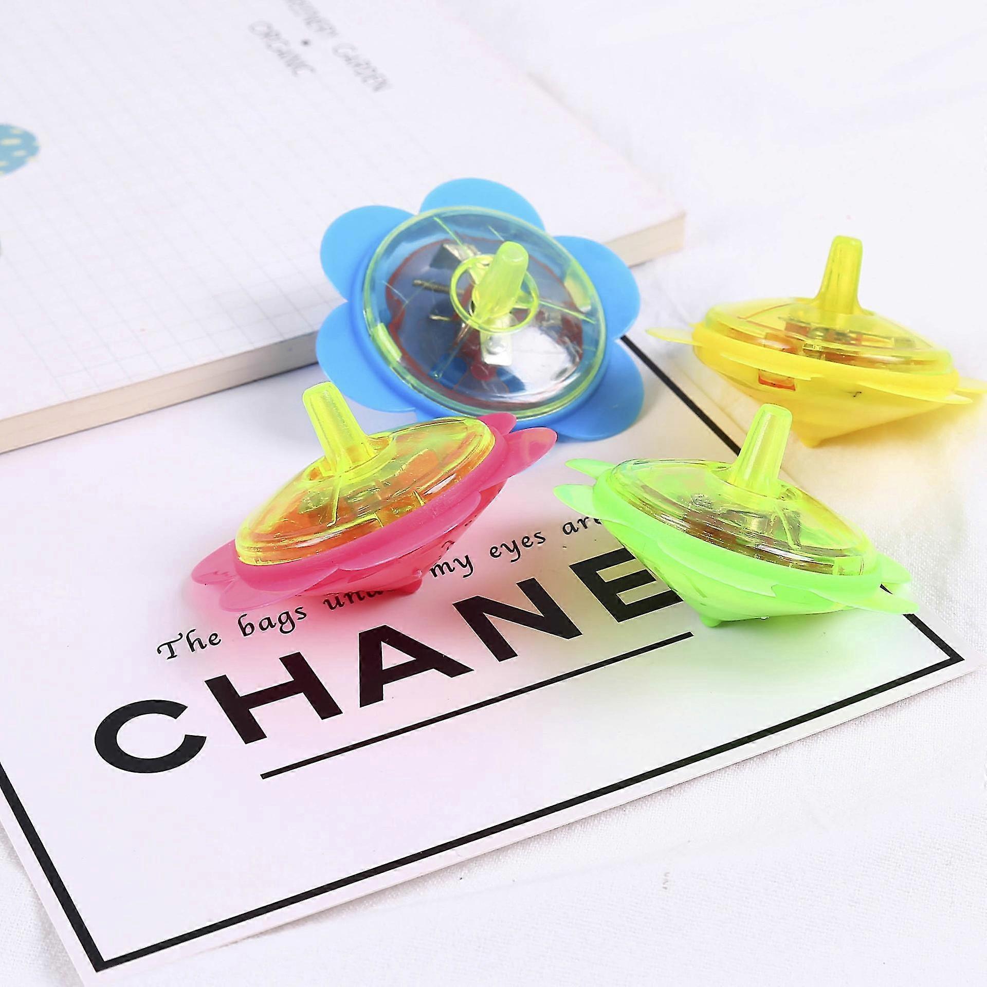 Light Up Spinning Top5.5cm, 24 Pieces Light Up Toys, Colorful Spinning ...
