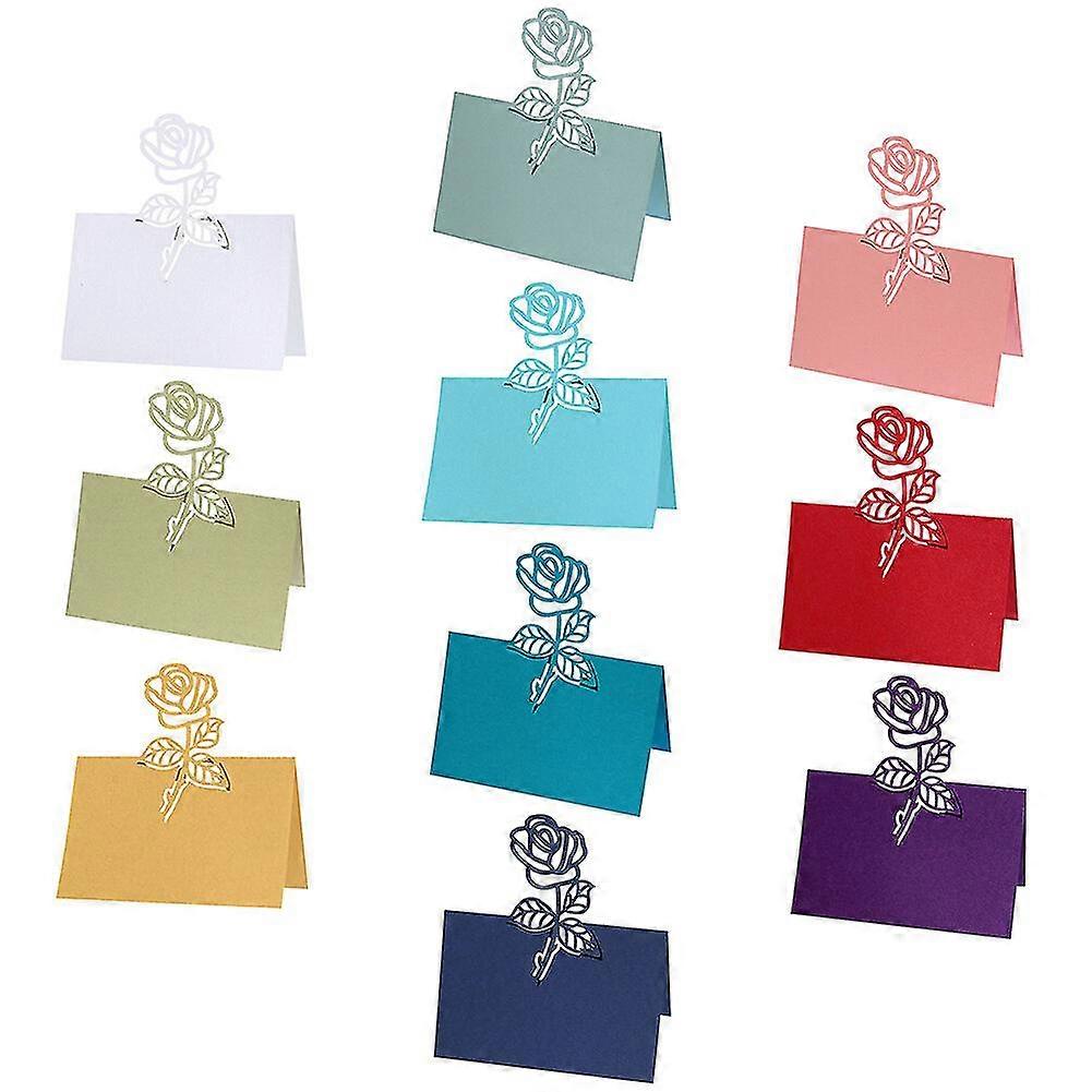 Table Place Cards, Place Cards For Table Setting, 50 Pack Hollow Out ...