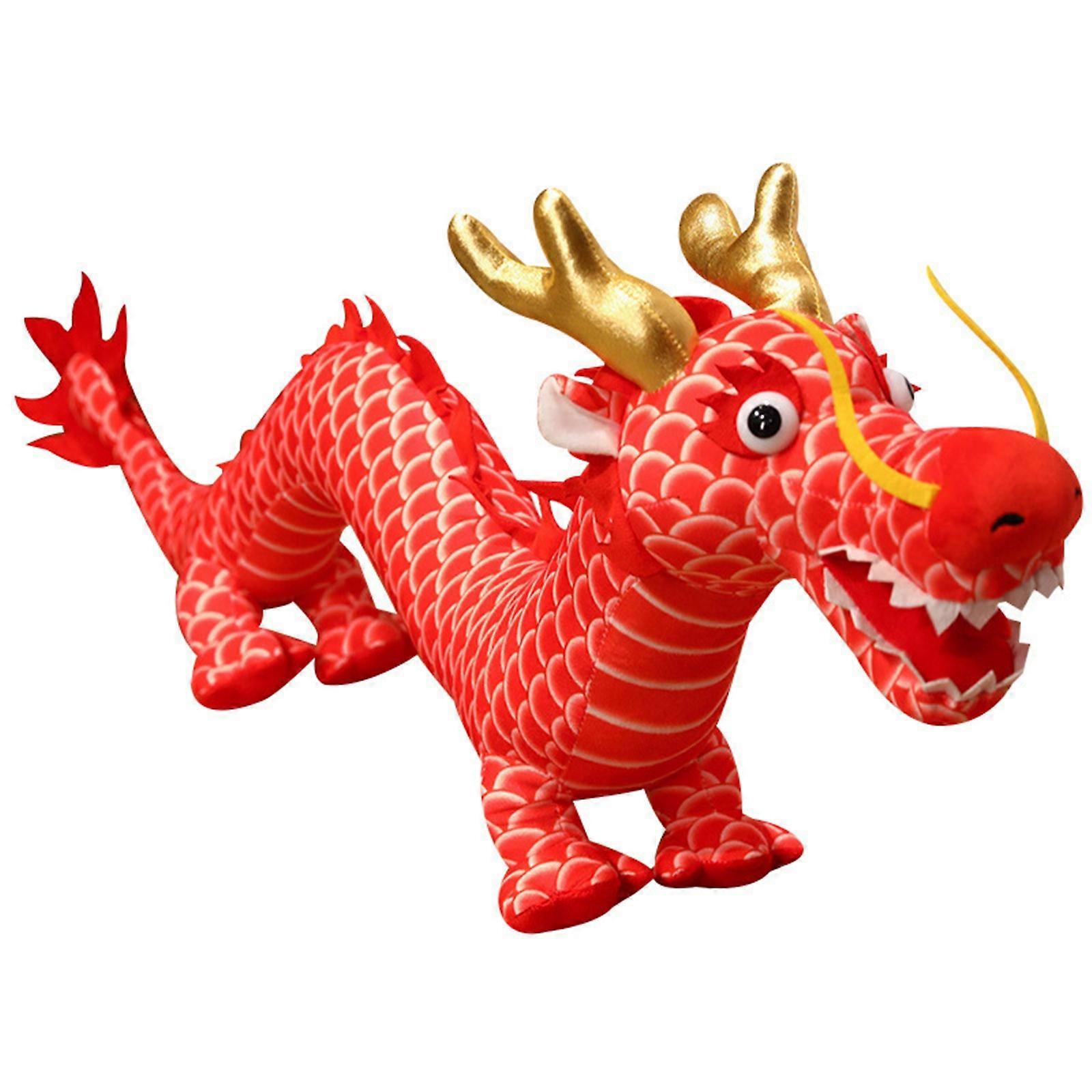 New Chinese Dragon Doll Dragon Plush Toy Dragon Doll New Year Gift ...